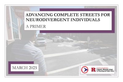 Advancing Complete Streets for Neurodivergent Individuals: A Primer ...